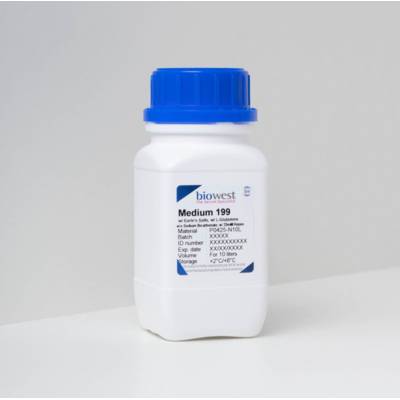 Medium 199 w/ Earle's Salts w/ L-Glutamine w/o Sodium Bicarbonate w/ 25 ...
