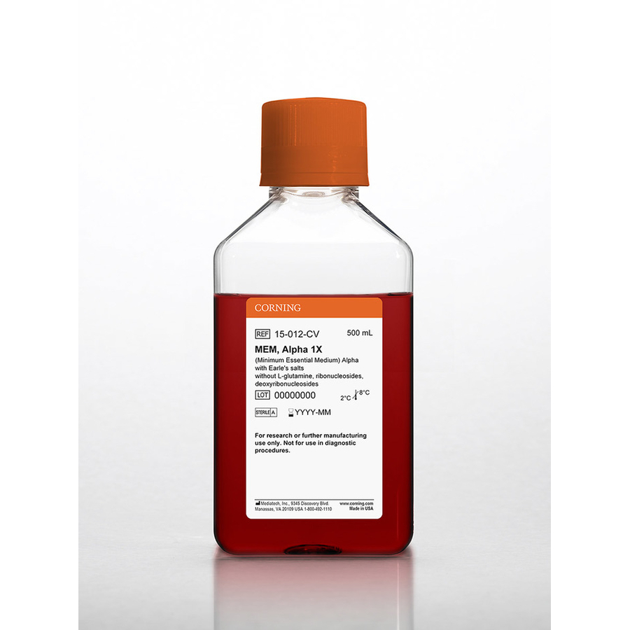 500 mL MEM (Minimum Essential Medium) Alpha Medium with Earle's salts ...